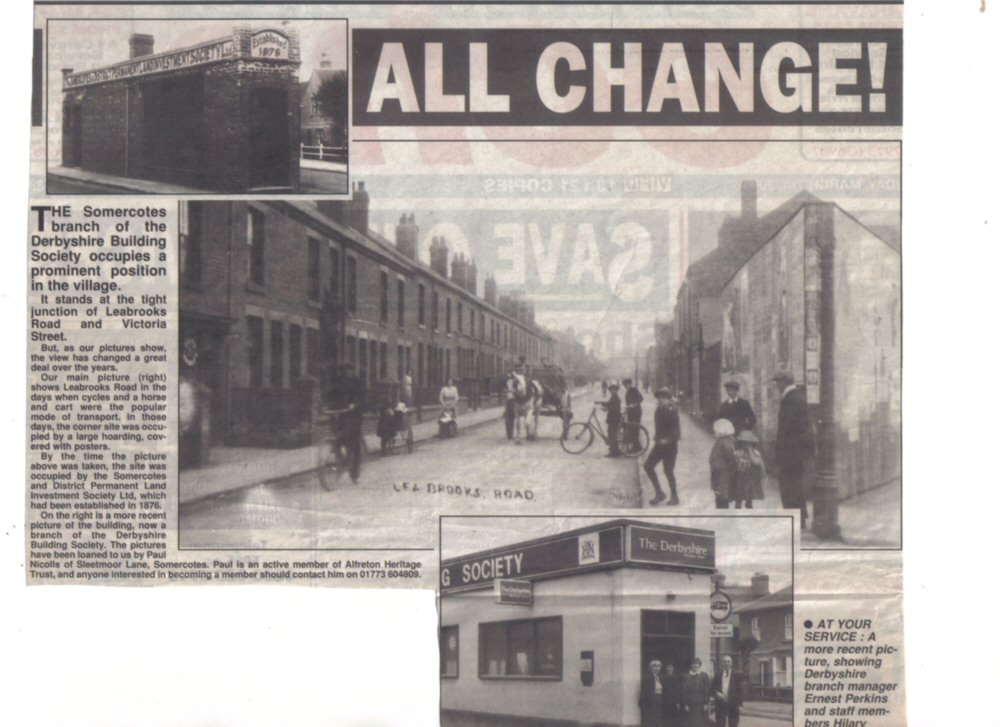 Somercotes Branch of the Derbyshire Building Society | Photo On ...