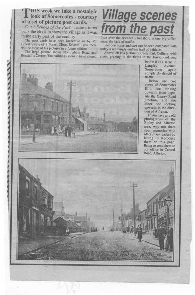 Somercotes | Photo On Somercotes Local History Society